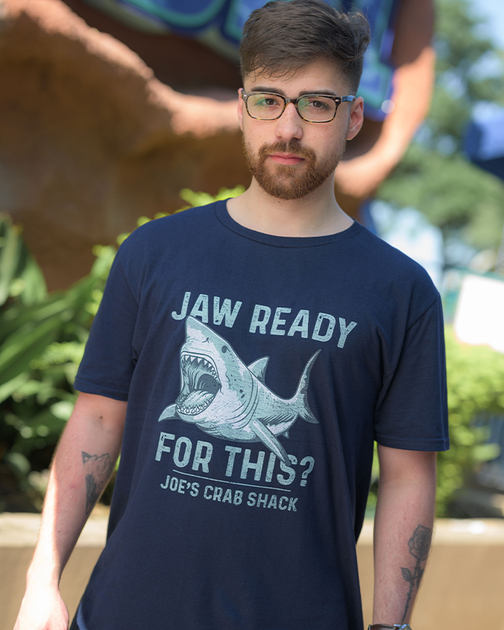 Official Joe's Crab Shack Jaw Ready For This Adult Tee | Online ...