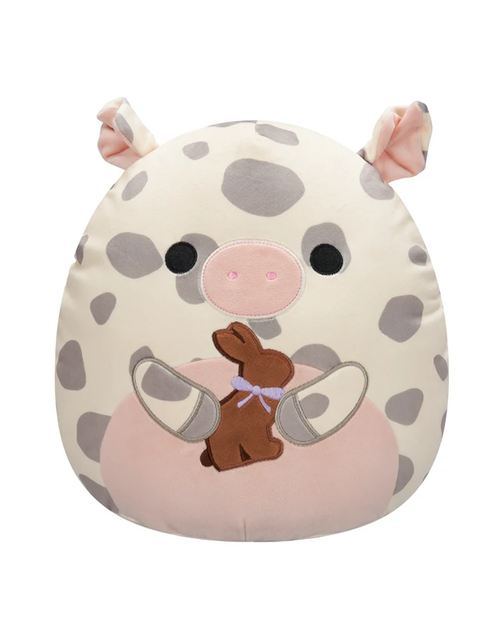 Easter Squishmallow | Rosie Cow with Chocolate Bunny | 12" Plush ...