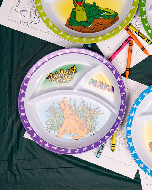 Rainforest Cafe | Maya | Segmented Plate – Landry's Inc.