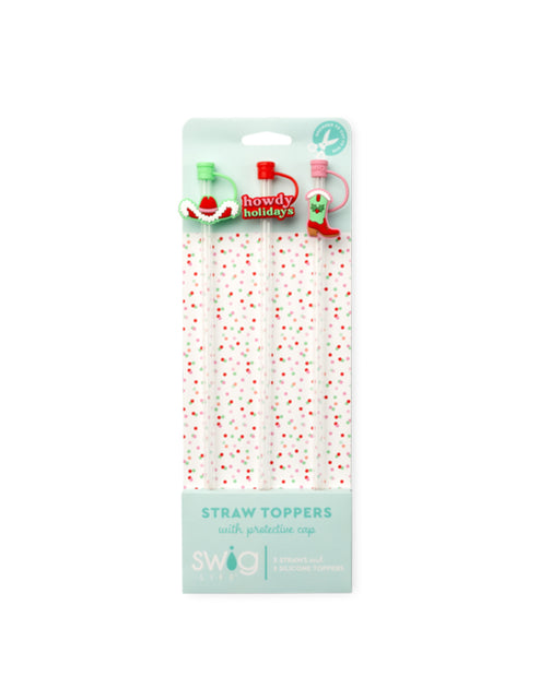 Swig Life | Howdy Holidays | Straw Toppers – Landry's Inc.